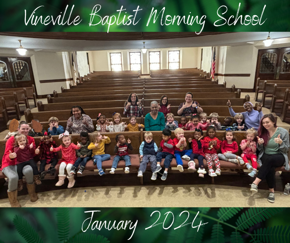 Vineville Baptist Morning School | Vineville Baptist Church | Macon ...